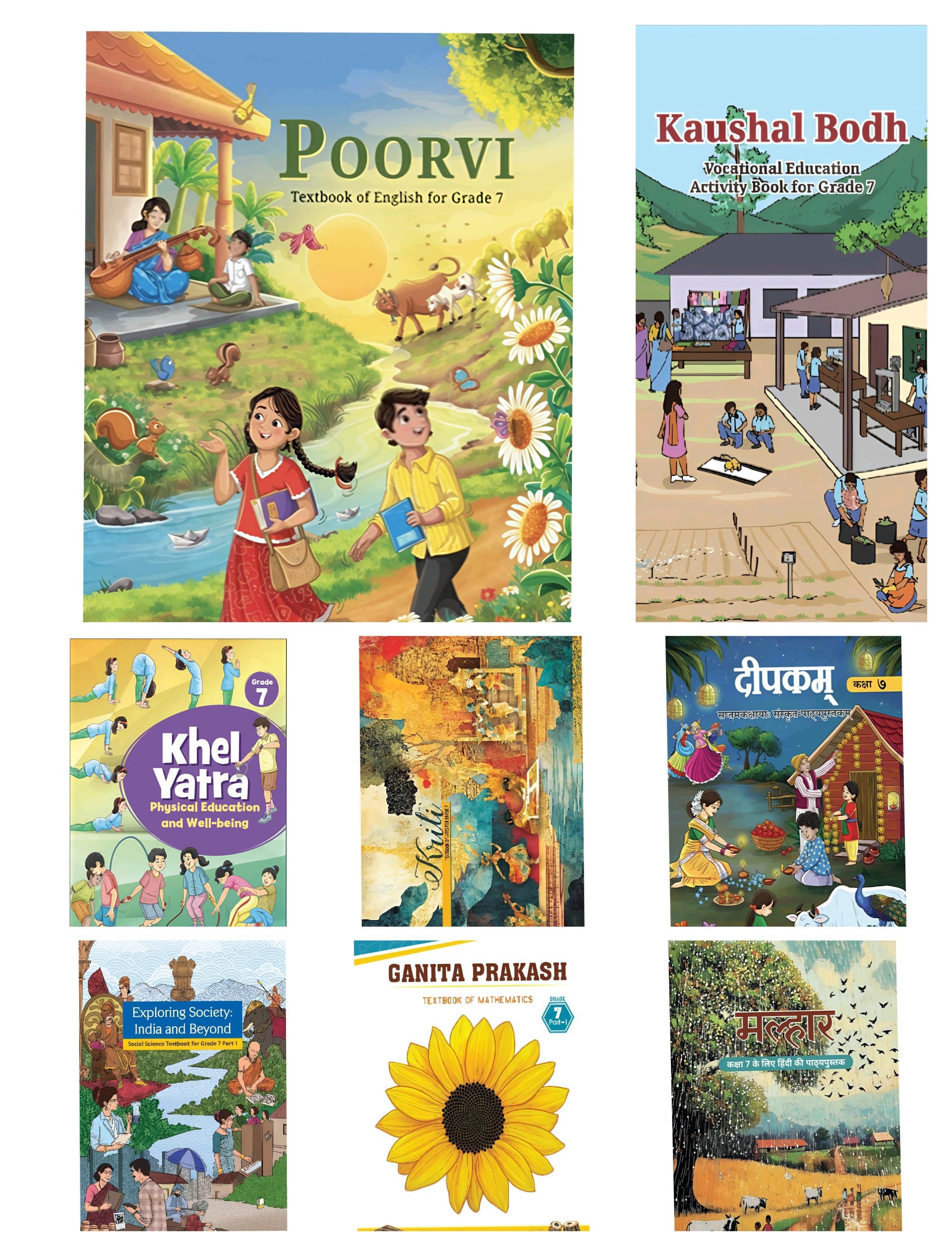 NCERT | Books Set | Class 7 | English Medium | 2025-26 ...